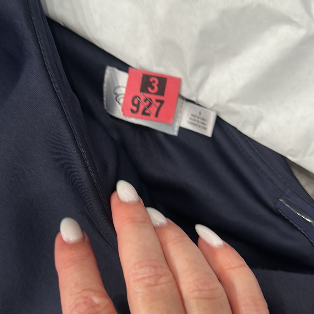 Royal Blue Scuba Material One Piece Gown Size 6 - Gem